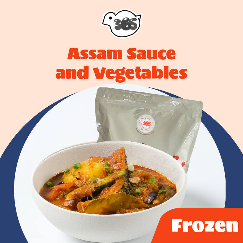 Assam Sauce and Vegetables – 365Food